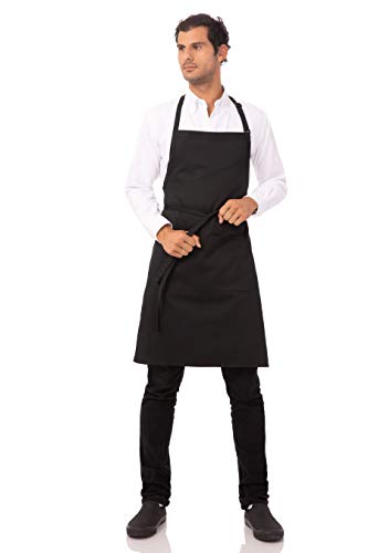 Chef Works Unisex Butcher Apron apparel accessories, Black, 34-Inch Length by 24-Inch Width US