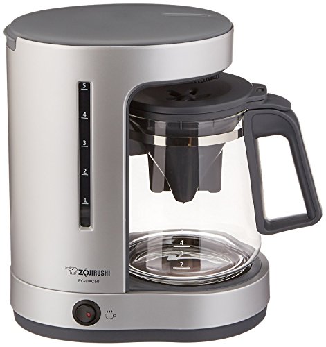 Zojirushi EC-DAC50 Zutto 5-Cup Drip Coffeemaker,Silver