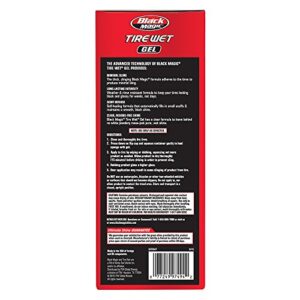 Black Magic 5072647 Tire Wet Gel, 16 oz.