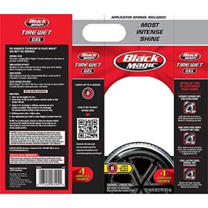 Black Magic 5072647 Tire Wet Gel, 16 oz.