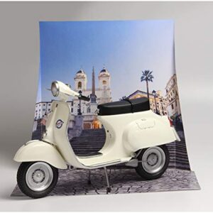 Italeri 4633 510104633-1:9 Vespa 125" Primavera, Model Building, Construction kit, Stand Model Making, Crafts, Hobbies, Gluing, Plastic kit, unpainted