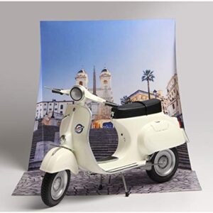 Italeri 4633 510104633-1:9 Vespa 125" Primavera, Model Building, Construction kit, Stand Model Making, Crafts, Hobbies, Gluing, Plastic kit, unpainted