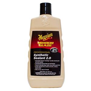 meguiar’s m2116 mirror glaze synthetic sealant 2.0 – 16 oz bottle