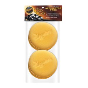 meguiar’s w0004 supreme shine 4″ foam applicator pads – 4 pack