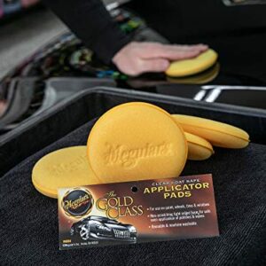 Meguiar's W0004 Supreme Shine 4" Foam Applicator Pads - 4 Pack