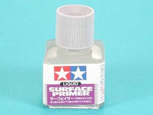 tamiya america, inc 40 ml liquid surface primer, tam87075