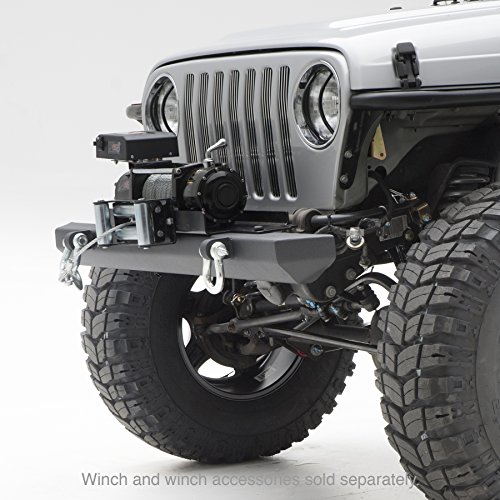 Smittybilt 76740D SRC Classic Front Bumper with D-Ring Mounts and Shackles for 1976-2006 Jeep® Wrangler TJ/YJ/LJ