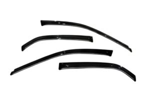 auto ventshade [avs] ventvisor / rain guards | outside mount, smoke color, 4 pc | 94959 | fits 1998 – 2002 honda accord sedan