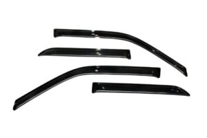 auto ventshade [avs] ventvisor / rain guards | smoke color, 4 pc | 94915 | fits 1998 – 2002 honda passport, 1998 – 2004 isuzu rodeo