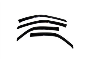 auto ventshade [avs] ventvisor / rain guards | outside mount, smoke color, 4 pc | 94856 | fits 1997 – 2001 toyota camry