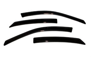 auto ventshade [avs] ventvisor / rain guards | outside mount, smoke color, 4 pc | 94847 | fits 1996 – 2007 ford taurus sedan