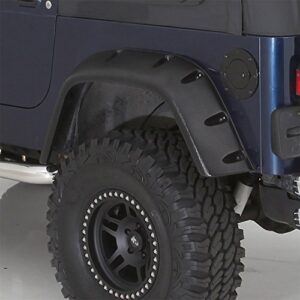 smittybilt tj wrangler 6 fender flares (paintable) – 17190″