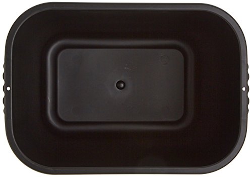 Sparco Rectangular 7 Gal. Black Wastebasket (SPR02160)