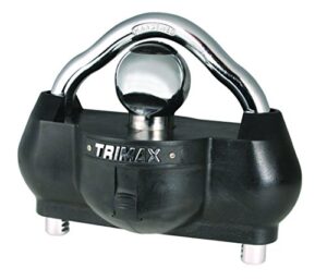 trimax umax100 premium universal dual purpose coupler lock , black