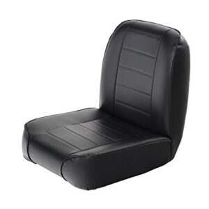 Smittybilt Low-Back Bucket Front Seat (Black) - 44801