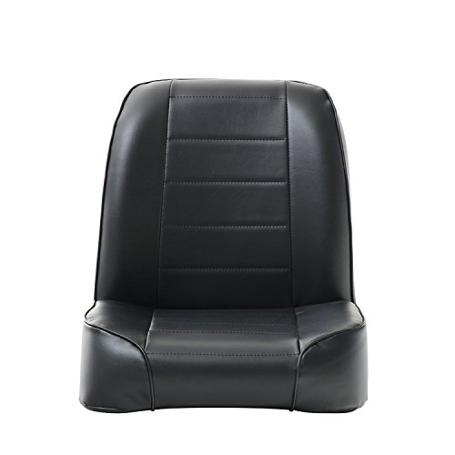 Smittybilt Low-Back Bucket Front Seat (Black) - 44801