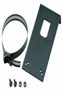 reese 118136 mounting bracket & clamp long , black