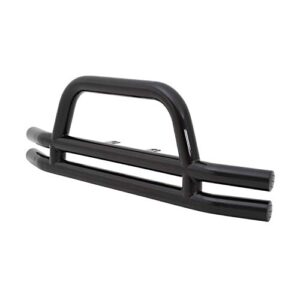 smittybilt 3 front tube bumper with hoop (black) – jb48-f”