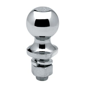 tow ready reese 63816 class i hitch ball, chrome – 1-7/8″ ball x 1″ x 2-1/8″, 2,000 lbs.