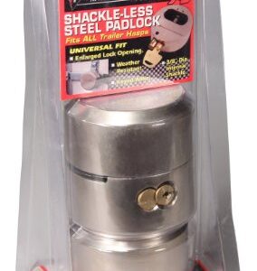 Trimax THP3XL Hockey-Puck Shackle Trailer Door Lock-3 Pack