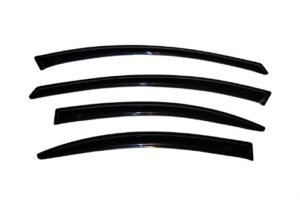 auto ventshade [avs] ventvisor / rain guards | smoke color, 4 pc | 94107 | fits 1998 – 2004 chrysler concorde sedan, 1999 – 2002 chrysler lhs sedan/300m