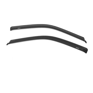 Auto Ventshade [AVS] Ventvisor / Rain Guards | Outside Mount, Smoke Color, 2 pc | 92514 | Fits 1994 - 2004 Ford Mustang