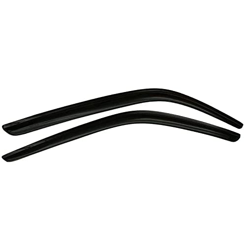 Auto Ventshade [AVS] Original Ventvisor / Rain Guards | Dark Smoke, 2-Piece | 92068 | Fits 1980-1996 Ford Bronco, F-150, F-250 & F-350 Super Duty with Standard Cab