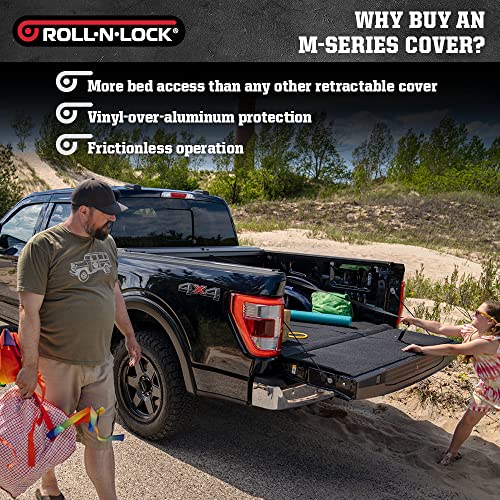 Roll N Lock M-Series Retractable Truck Bed Tonneau Cover | LG507M | Fits 2005 - 2015 Toyota Tacoma 5' Bed (60.3")