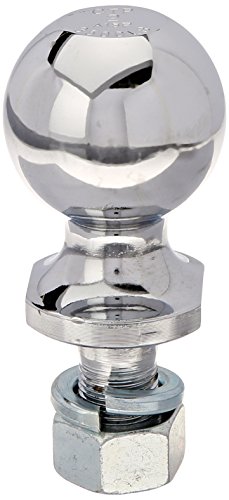 Tow Ready Draw-Tite Trailer Hitch Ball, 2 in. Diameter, 3,500 lbs. Capacity, Chrome