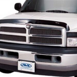 Auto Ventshade [AVS] Bugflector Deluxe / Hood Shield | Dark Smoke, 3-Piece | 45551 | 1994 - 2001 Dodge Ram 1500, 1994 - 2002 Ram 2500 & 3500