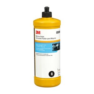 3m machine polish, 05996, easy cleanup, silicone free, 1 qt (32 fl oz/946 ml)