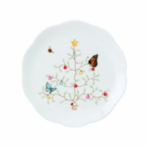 lenox butterfly meadow seasonal dessert plates, set of 4