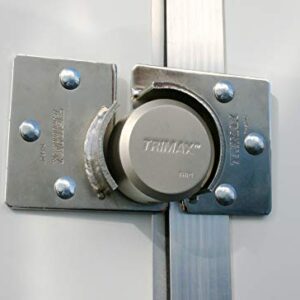 Trimax THSP2C Hockey Puck Internal Shackle Door Hasp - 2 Piece