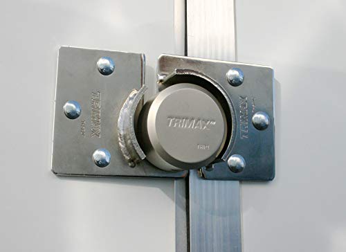 Trimax THSP2C Hockey Puck Internal Shackle Door Hasp - 2 Piece