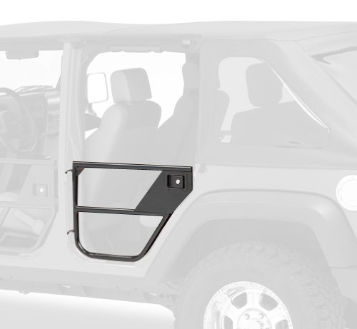 Bestop 5181101 Black Element Doors for 2007-2018 Wrangler JK 2DR & 4DR - Front/Rear