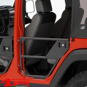 Bestop 5181101 Black Element Doors for 2007-2018 Wrangler JK 2DR & 4DR - Front/Rear