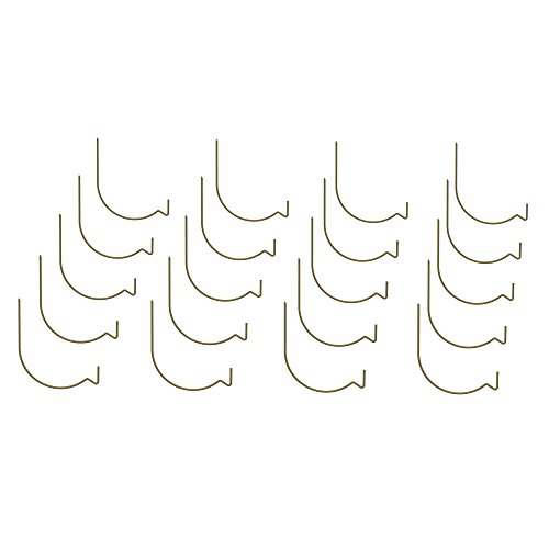 Home Decoration Wall Hooks - Hang Shelves, Art, Mirrors, Frames, or Planters - Super Hooks by Lavish Home - Mount Home or Office Décor with Ease- 20pc