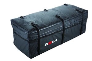 rola 59102 wallaroo cargo bag, rainproof, expandable hitch tray carrier,black