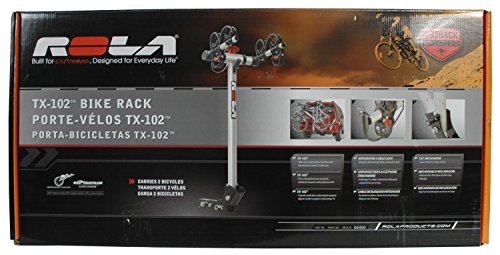 ROLA 59400 TX Hitch Mount 2-Bike Carrier with Tilt & Security