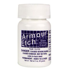 armour etch glass etching cream (2.8oz)