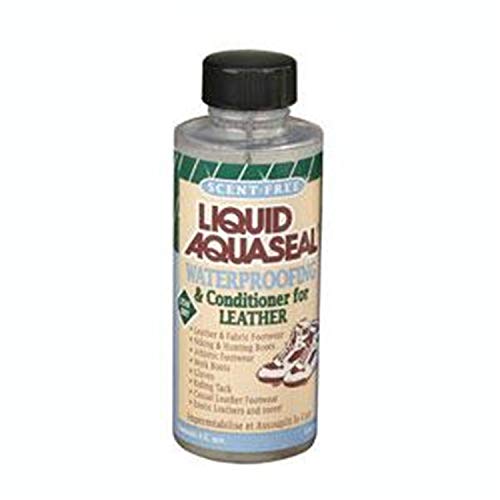 AQUA SEAL Aquaseal Leather Waterproof Liquid, 4-Ounce