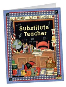 teacher created resources substitute teacher pocket folder from susan winget (4836)