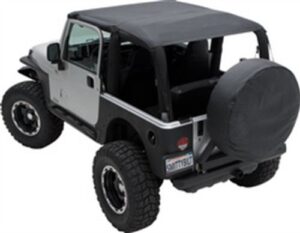 smittybilt extended top (black denim) – 93615