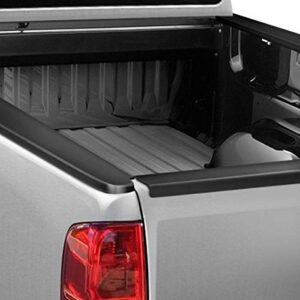 Wade 72-01168 Truck Bed Tailgate Cap Black Smooth Finish for 2007-2014 Silverado & Sierra 1500 2500HD 3500 (Non Stepside bed only)