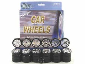 🚗 ymctoys 1:24 scale model car replacement rims chrome spokes 6set 🚘