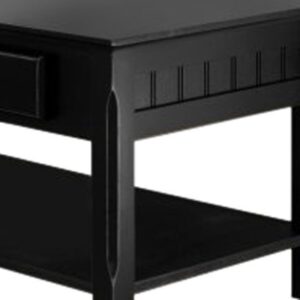 Winsome Timber Occasional Table, Black, 38 inches