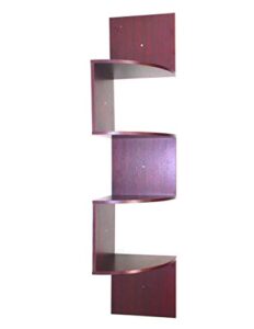 4d concepts hanging corner storage, cherry