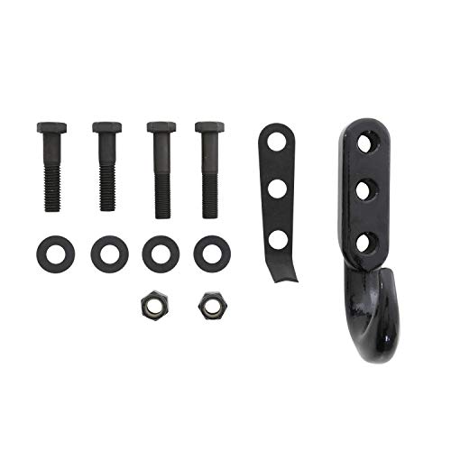 Smittybilt Tow Hook Kit (Black) - 7605