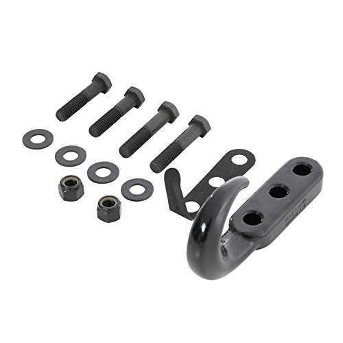 Smittybilt Tow Hook Kit (Black) - 7605