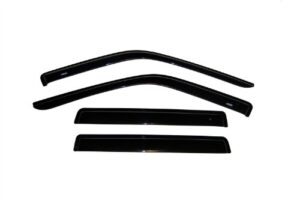 auto ventshade [avs] ventvisor / rain guards | outside mount, smoke color, 4 pc | 94320 | fits 1993 – 1998 jeep grand cherokee